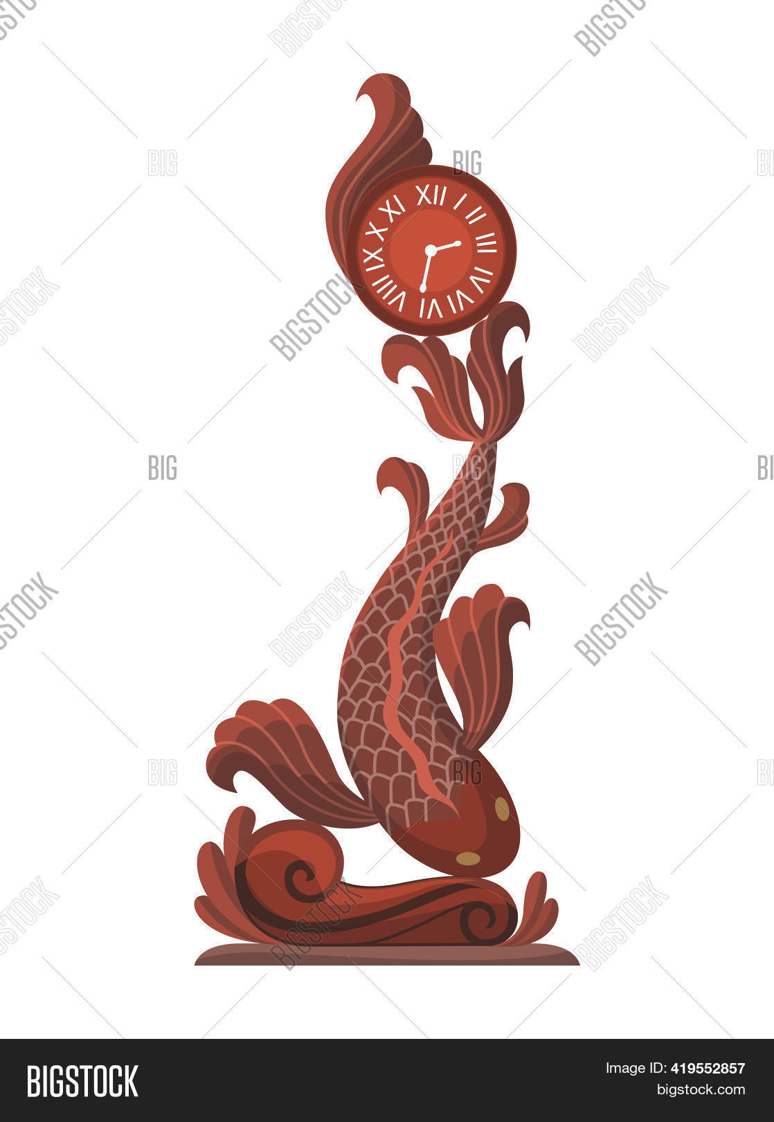 Antique Clock. Image & Photo (Free Trial) | Bigstock
