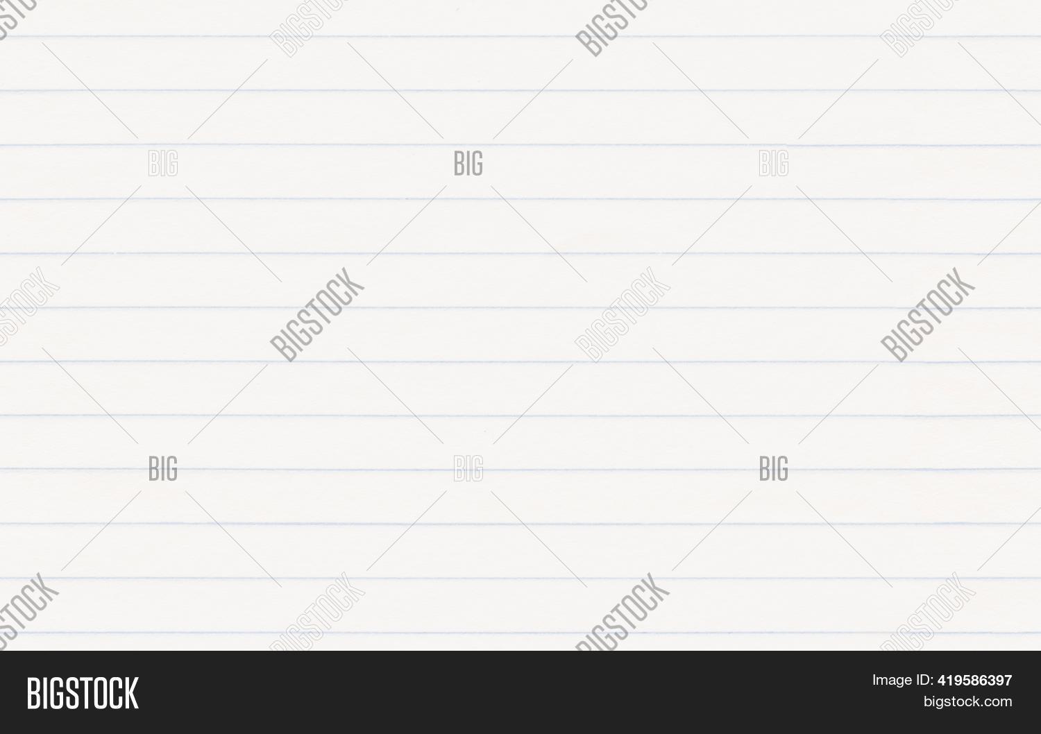 Lined Paper Page Image & Photo (Free Trial) | Bigstock