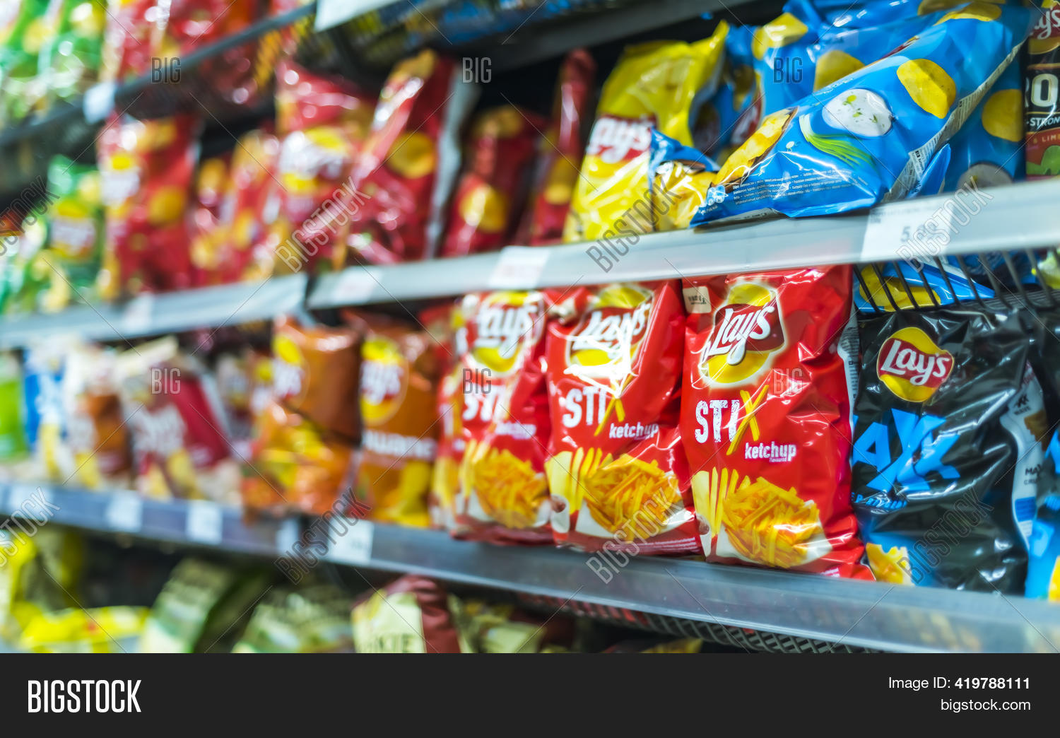 Packets Lays Potato Image & Photo (Free Trial) | Bigstock