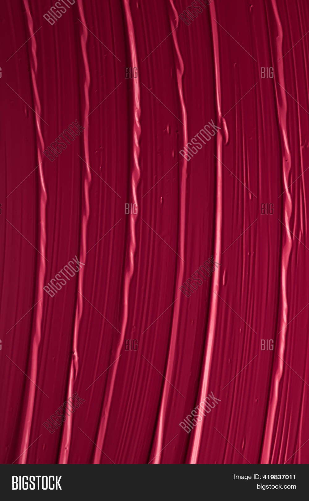 Red Lipstick Lip Gloss Image & Photo (Free Trial) | Bigstock