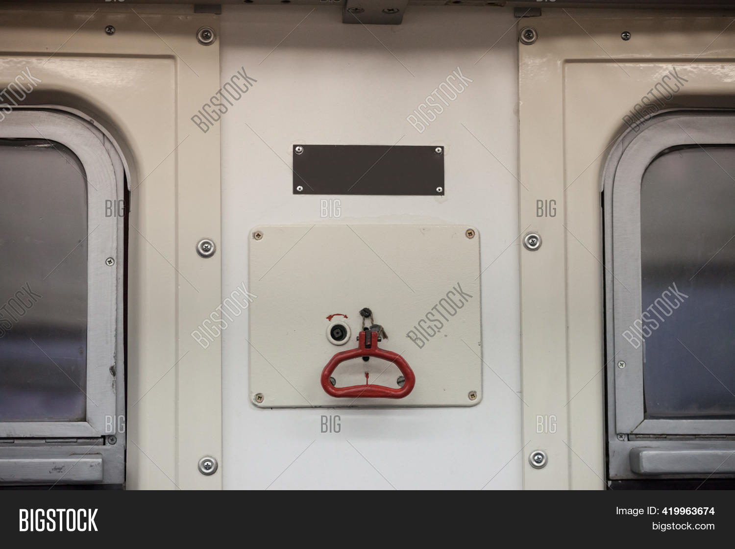 Handle Train Emergency Image & Photo (Free Trial) | Bigstock