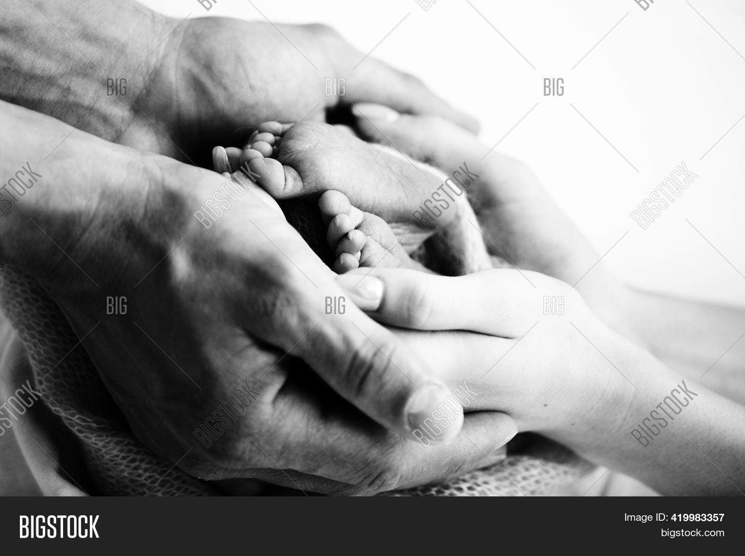 Childrens Feet Hold Image & Photo (Free Trial) | Bigstock