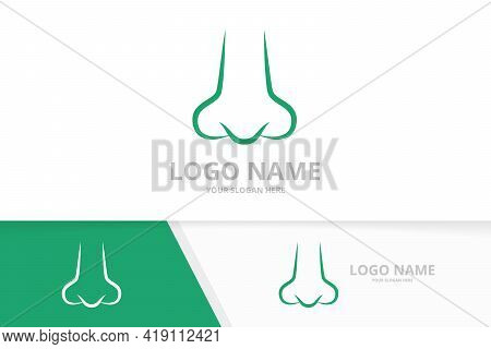 Human Nose Logo Vector & Photo (Free Trial) | Bigstock