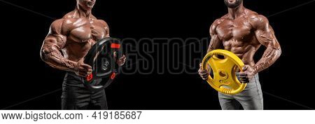 Image Two Muscular Men Image & Photo (Free Trial) | Bigstock