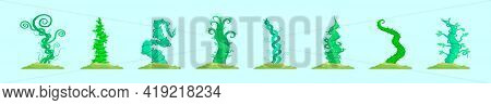 Set Beanstalk Cartoon Vector & Photo (Free Trial) | Bigstock