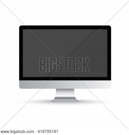 Computer Screen Mock Vector & Photo (Free Trial) | Bigstock