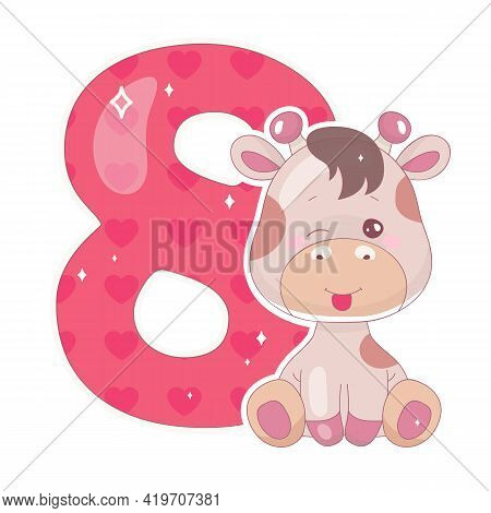 Cute Eight vector en foto (gratis proefversie) | Bigstock