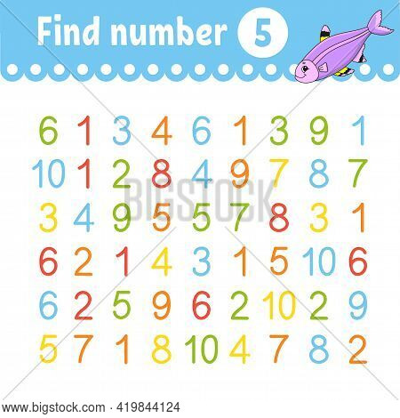 Find Number. Vector & Photo (Free Trial) | Bigstock