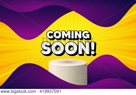 Coming Soon. Abstract Vector & Photo (Free Trial) | Bigstock