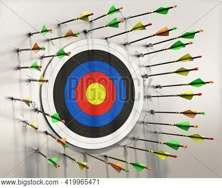 Arrows Missed Target Image & Photo (Free Trial) | Bigstock