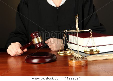 Judge Sitting Table Image & Photo (Free Trial) | Bigstock