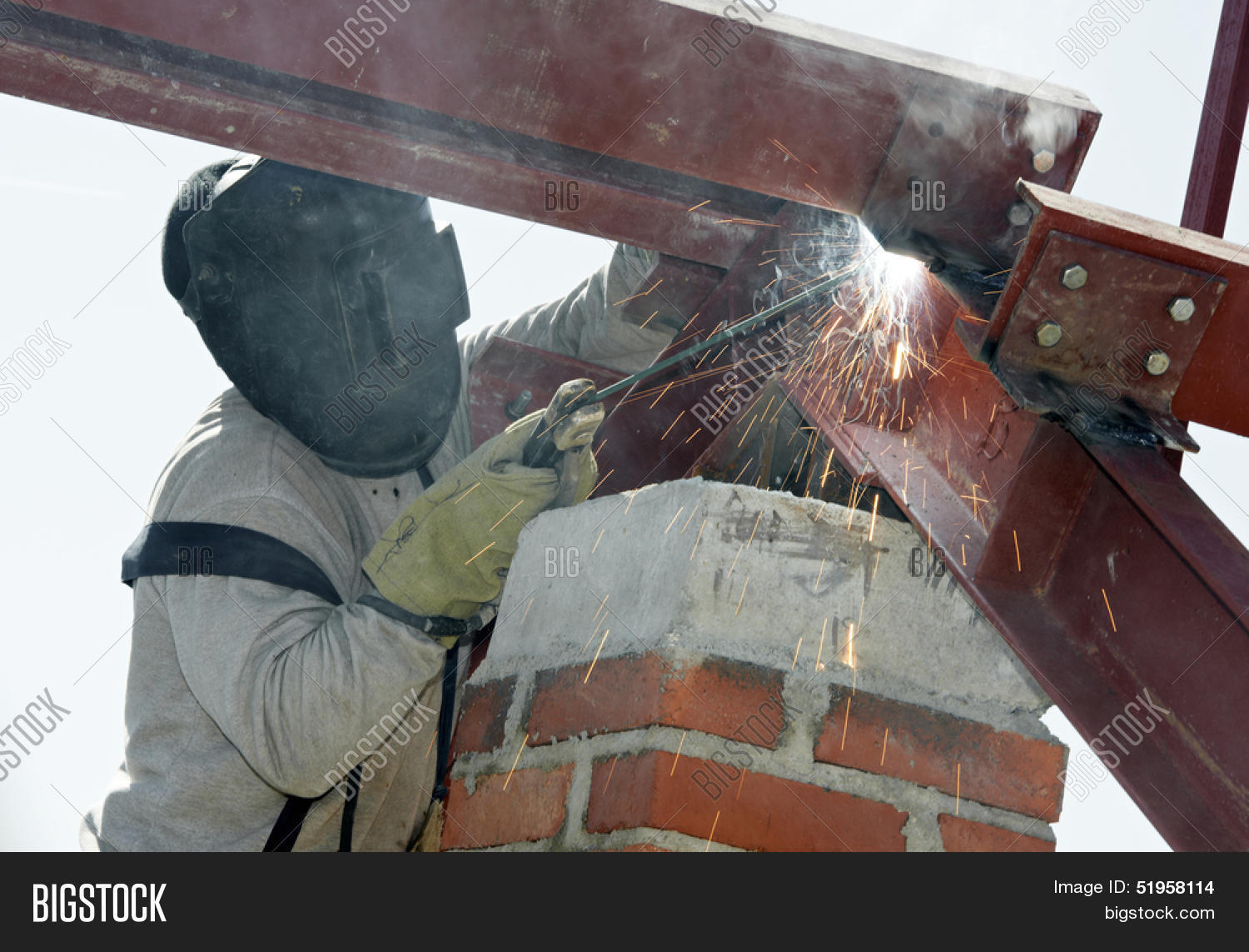 Welder Worker Welding Image & Photo (Free Trial) | Bigstock