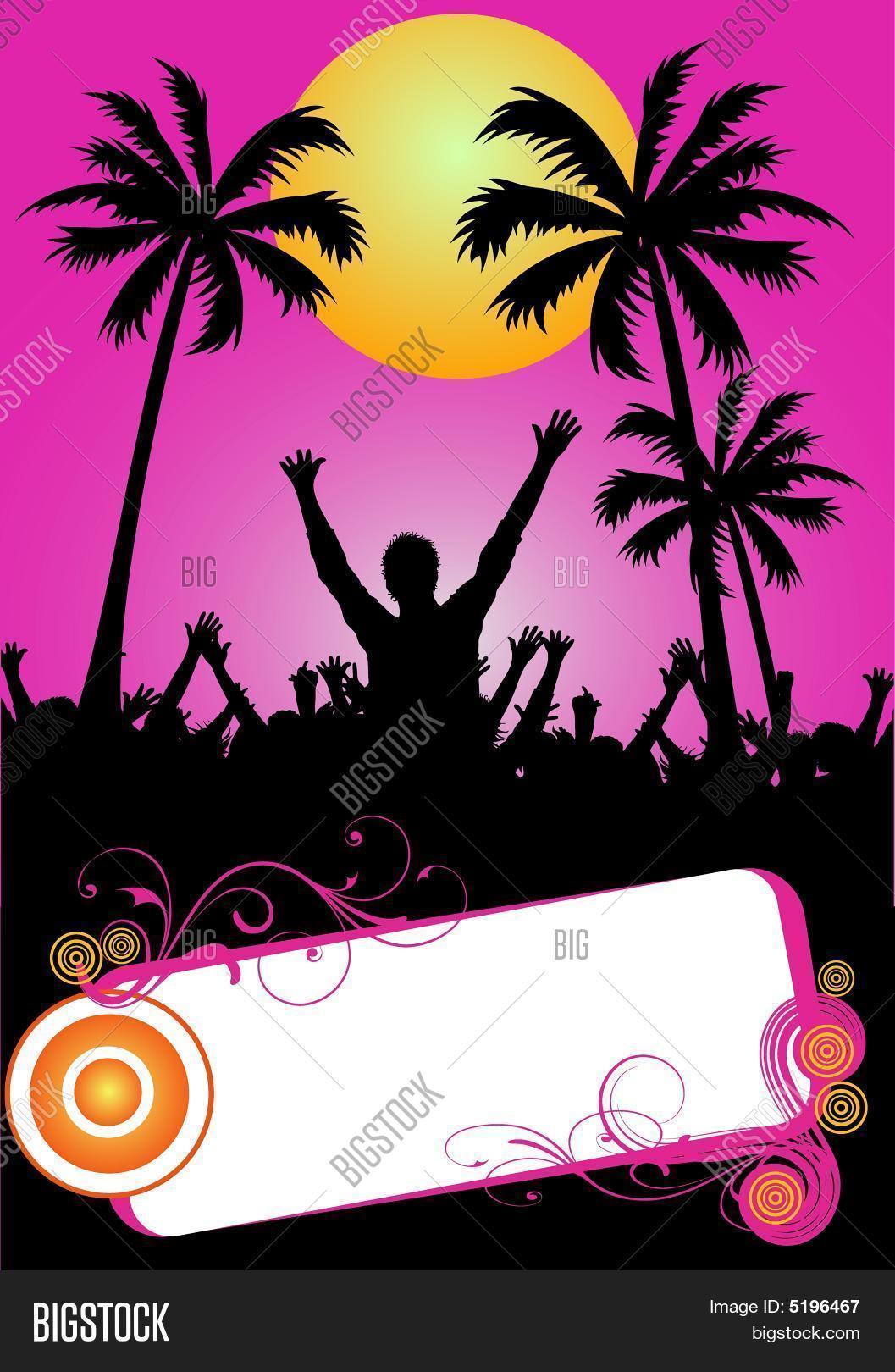 Pink Party Placard Image & Photo (Free Trial) | Bigstock