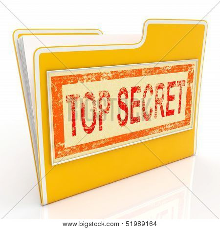 Top Secret File Shows Image & Photo (Free Trial) | Bigstock