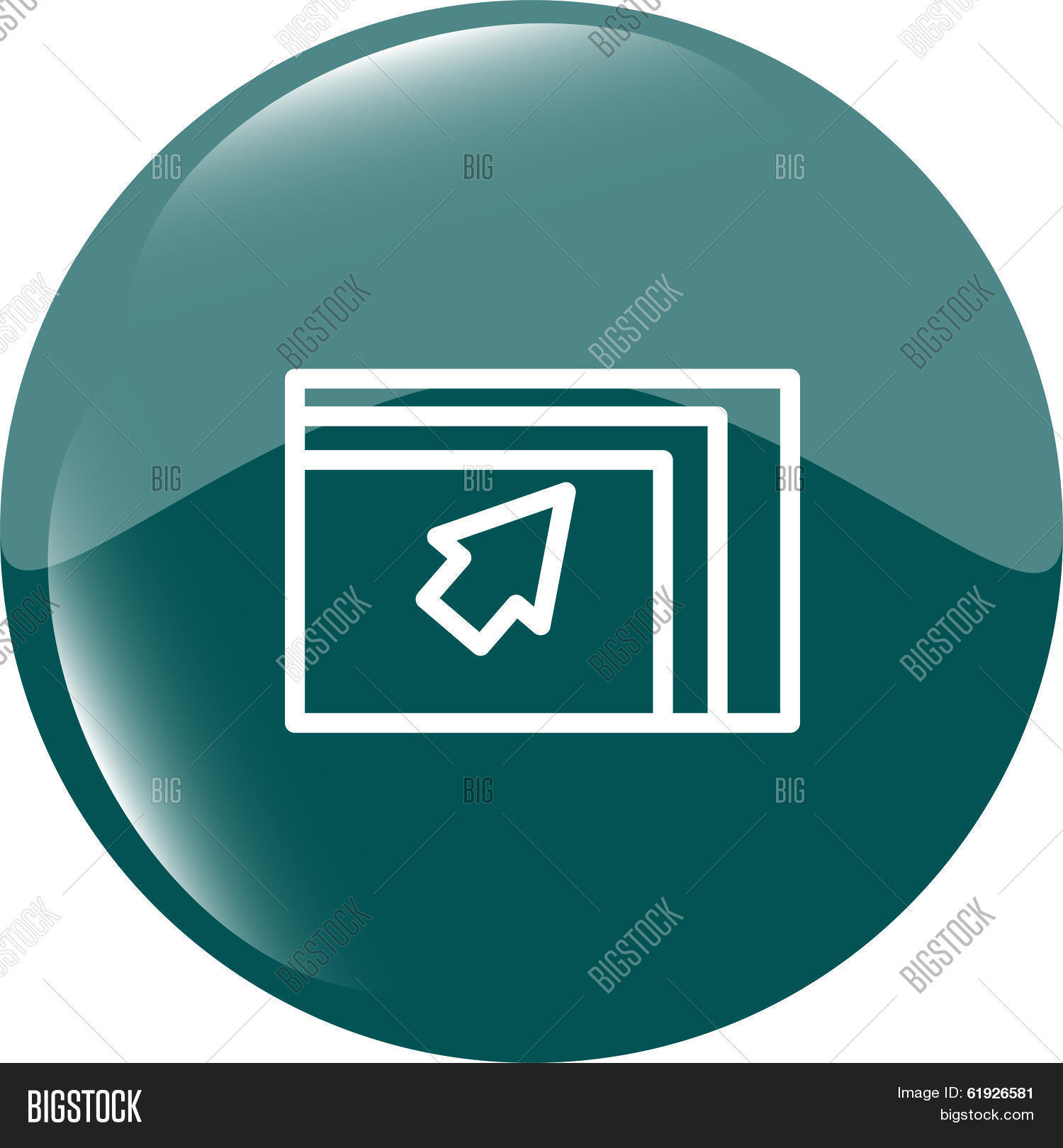Folder Icon Web Button Image & Photo (Free Trial) | Bigstock
