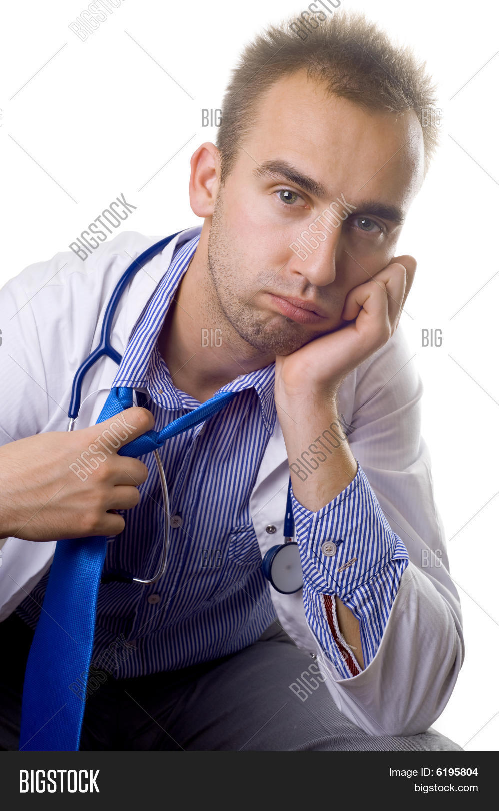 Overworked Doctor Image & Photo (Free Trial) | Bigstock