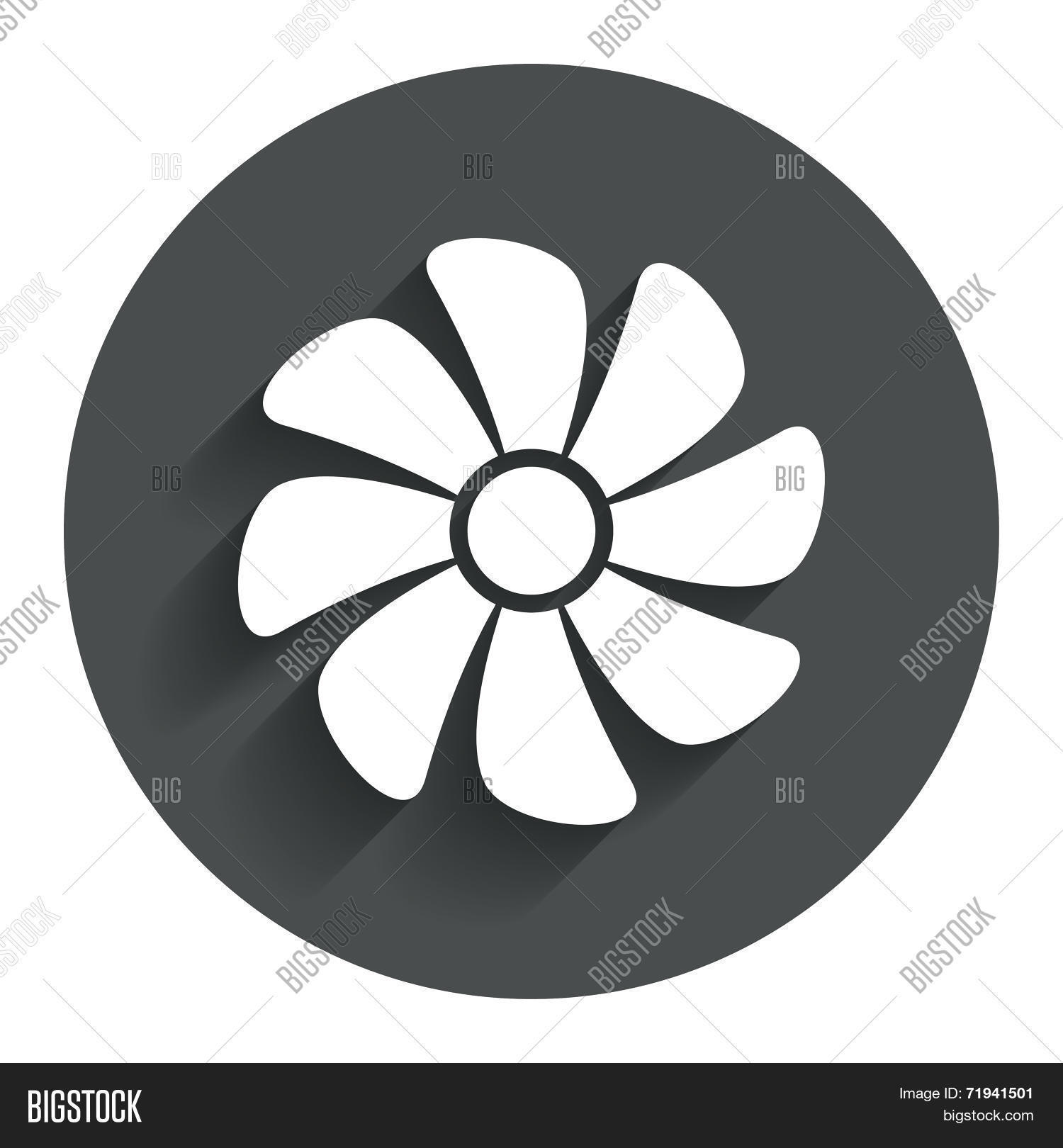 Ventilation Sign Icon Vector & Photo (Free Trial) | Bigstock