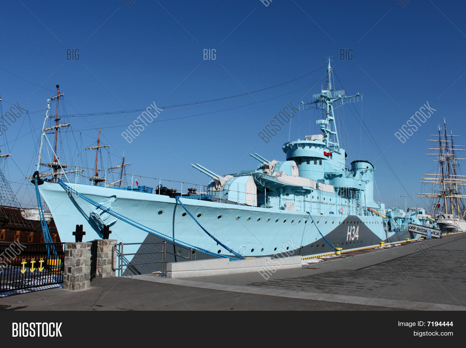Old Warship Second Image & Photo (Free Trial) | Bigstock