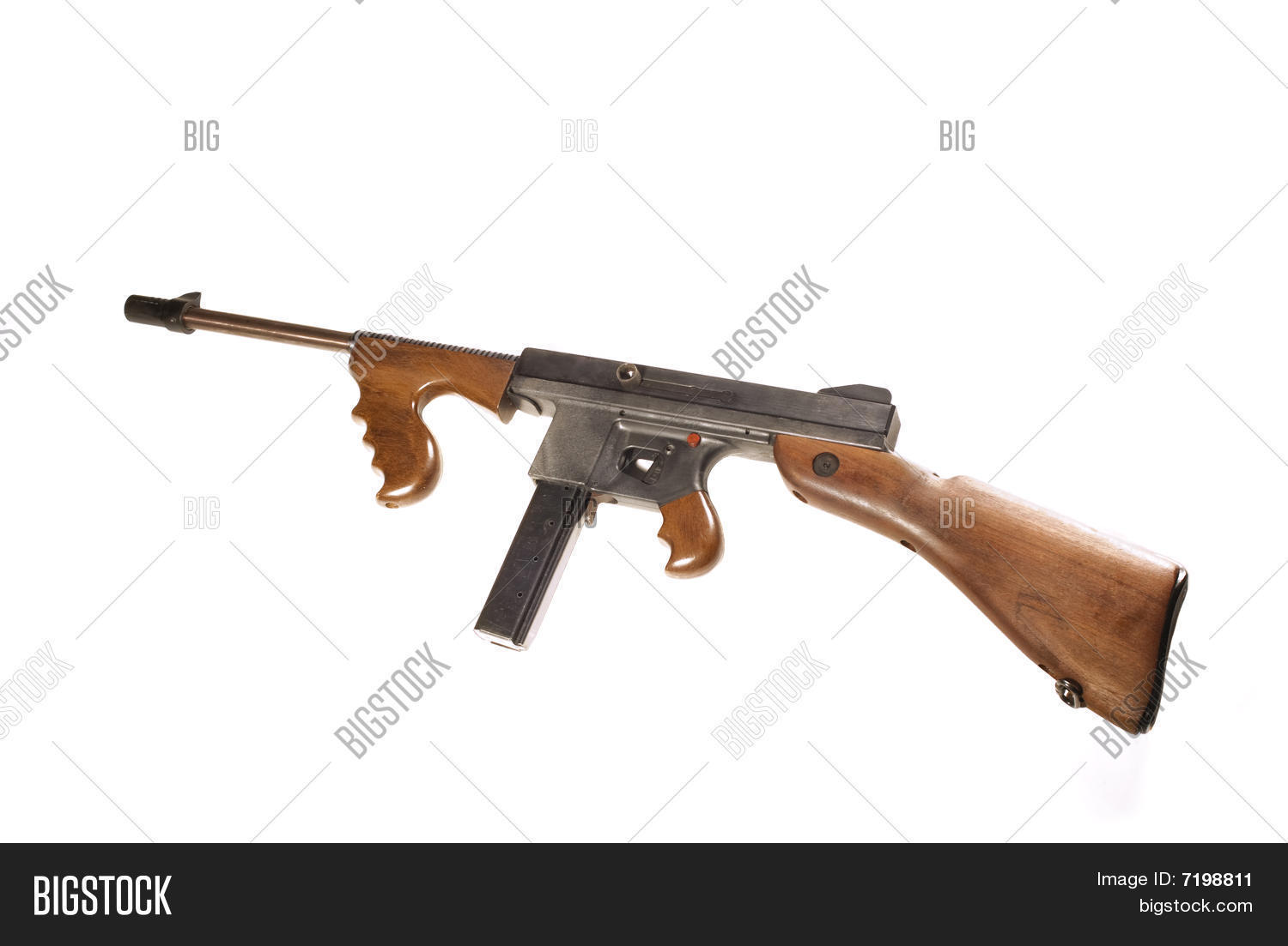 Thompson Machine Gun Image & Photo (Free Trial) | Bigstock