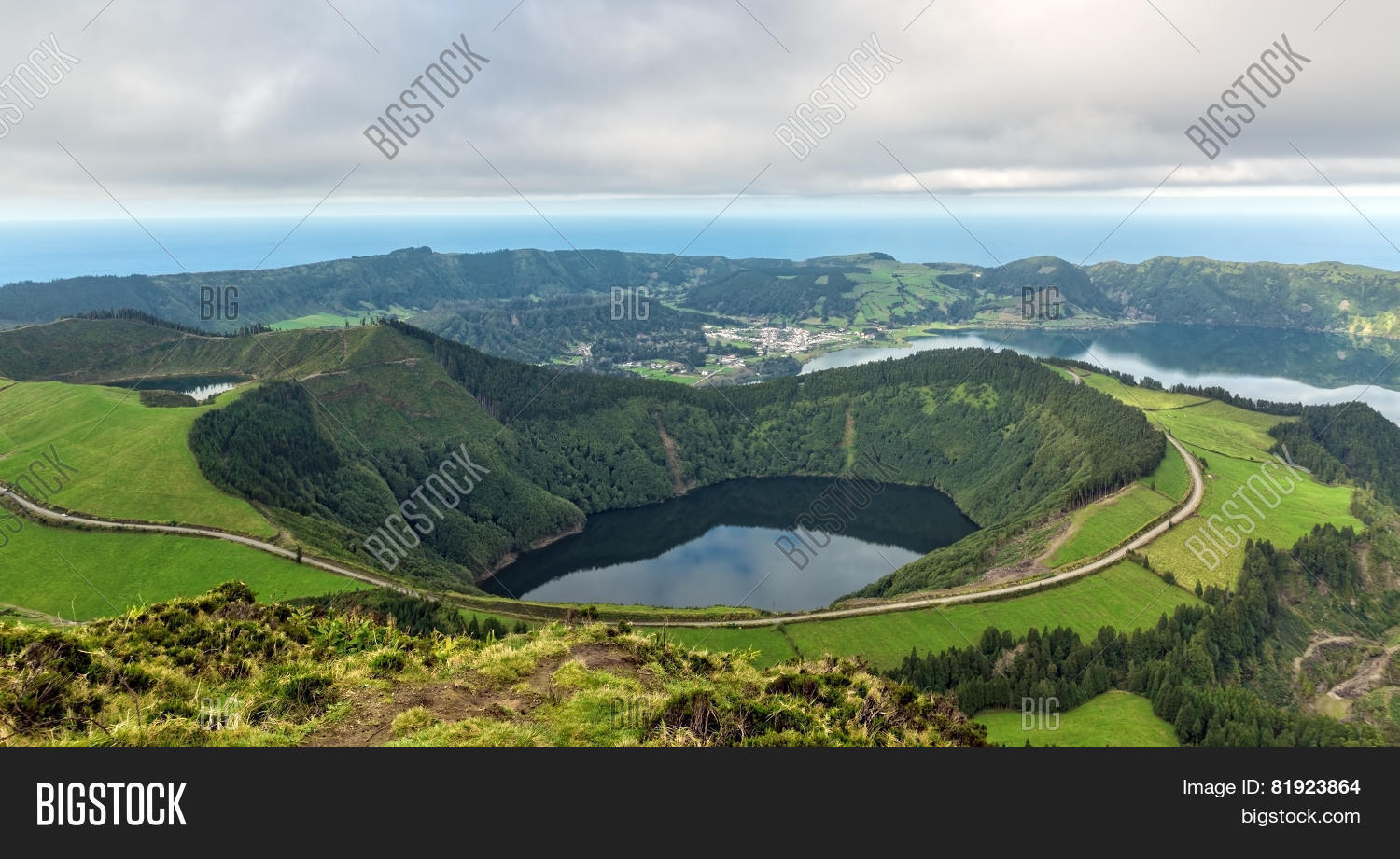 Beautiful View Crater Image & Photo (Free Trial) | Bigstock