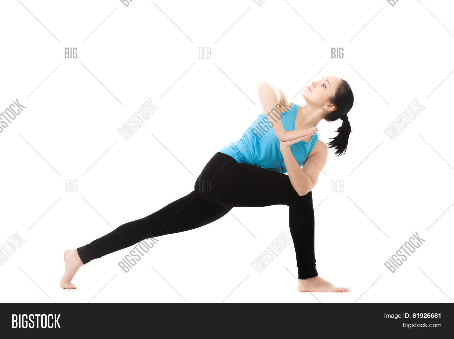 Yogi Female Yoga Pose Image & Photo (Free Trial) | Bigstock