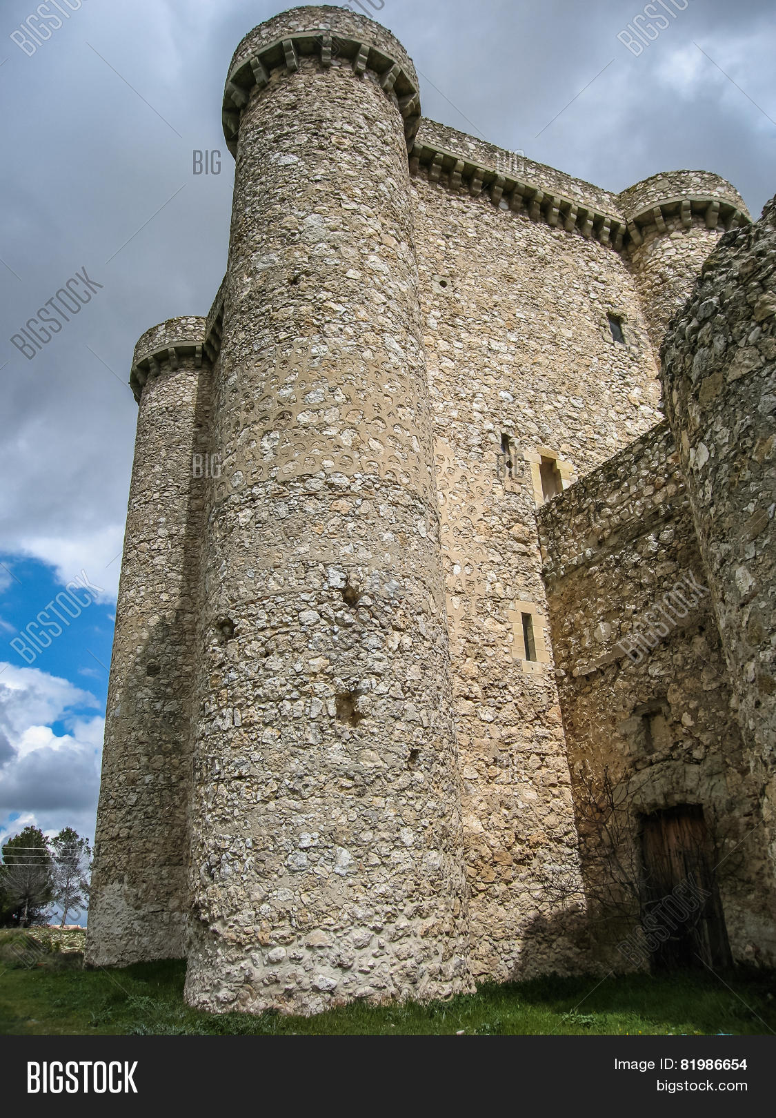 Ruins Castle Sesena, Image & Photo (Free Trial) | Bigstock