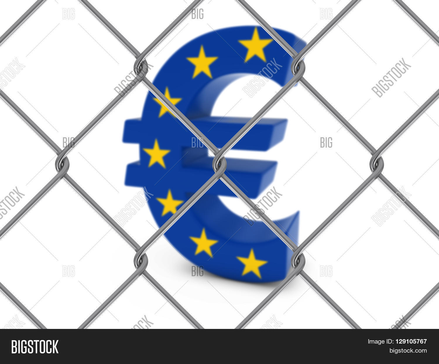 Eu Flag Euro Symbol Image & Photo (Free Trial) | Bigstock