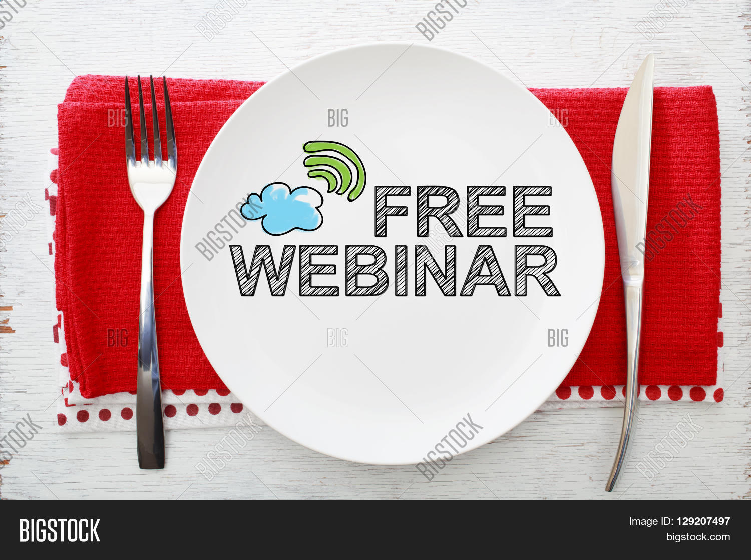 Free Webinar Concept Image & Photo (Free Trial) | Bigstock