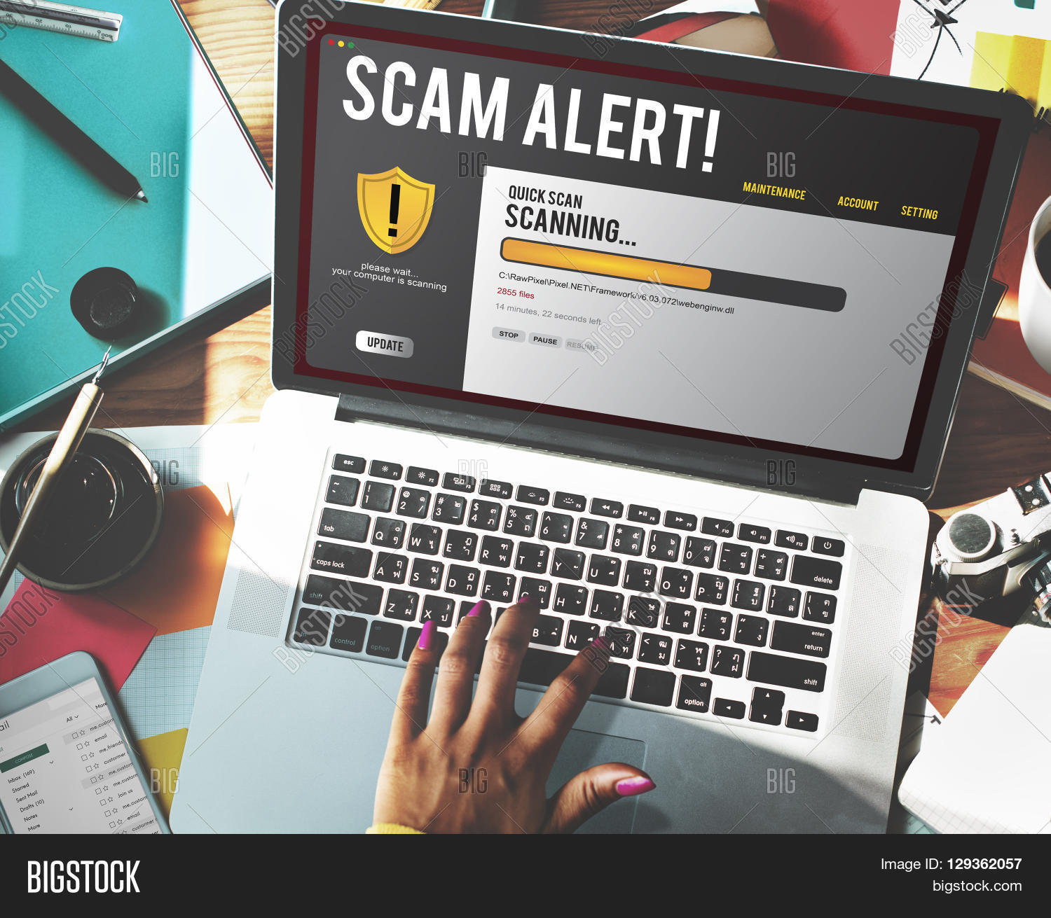 Technology Scam Image & Photo (Free Trial) | Bigstock