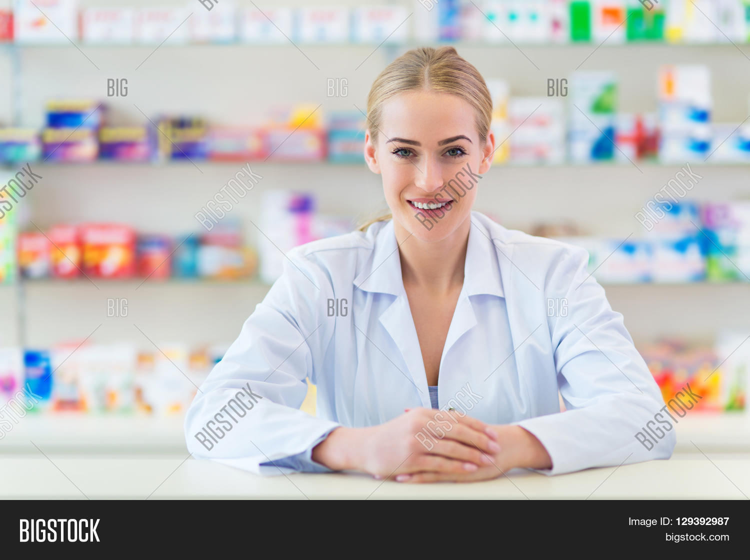 Female Pharmacist Image & Photo (Free Trial) | Bigstock
