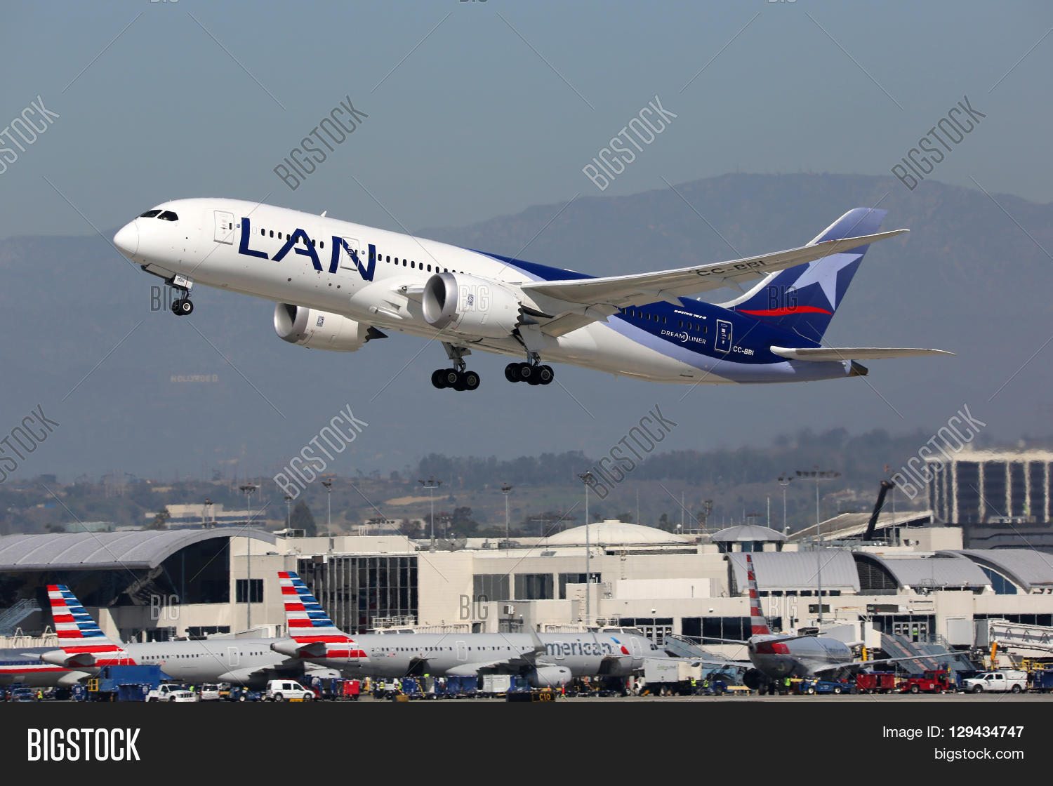 Lan Airlines Boeing Image & Photo (Free Trial) | Bigstock