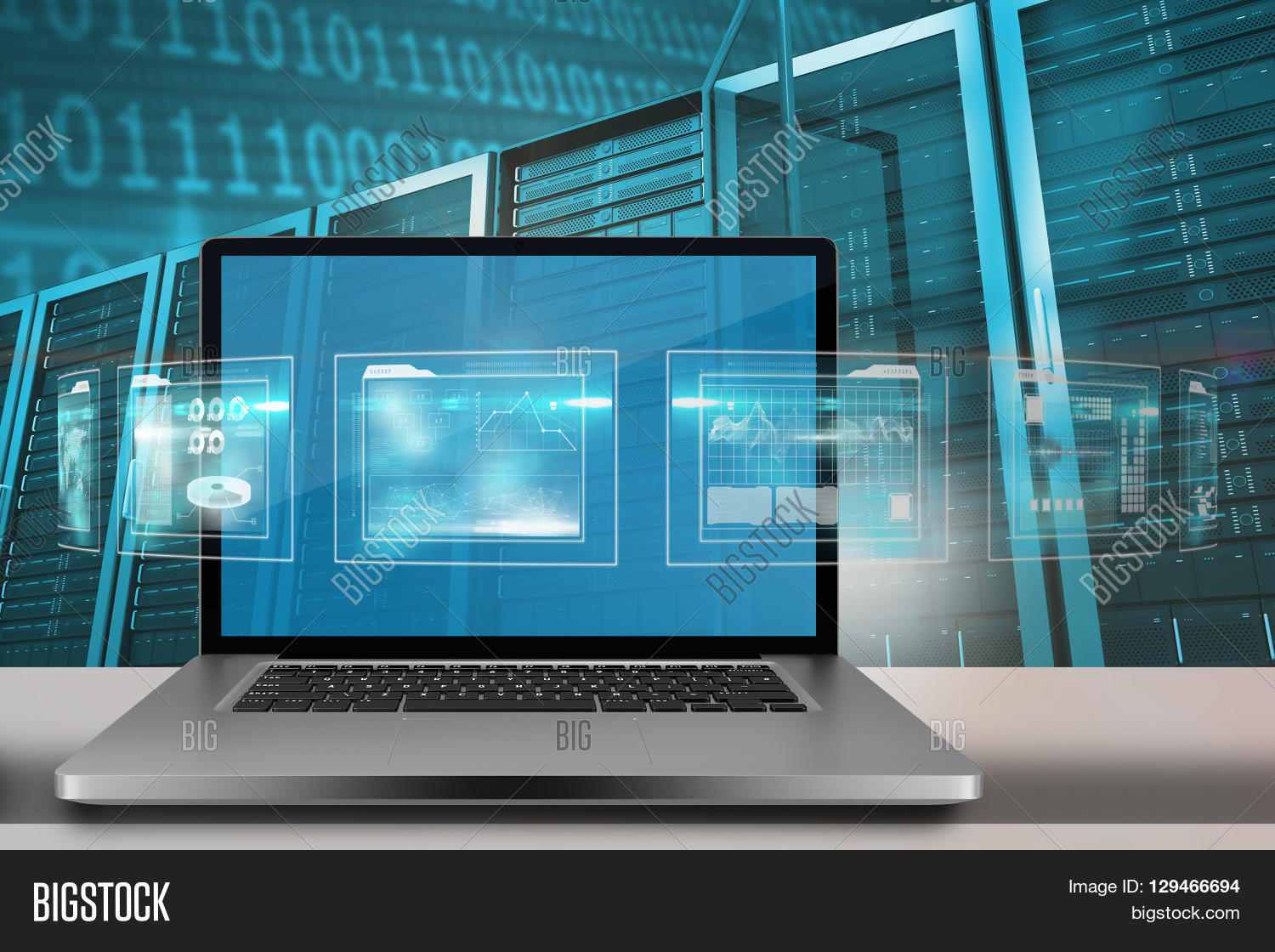 Large Screen Computer Image & Photo (Free Trial) | Bigstock