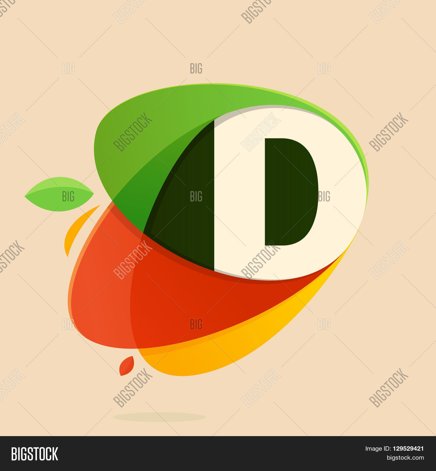 P Letter Healthy Food Vector & Photo (Free Trial) | Bigstock