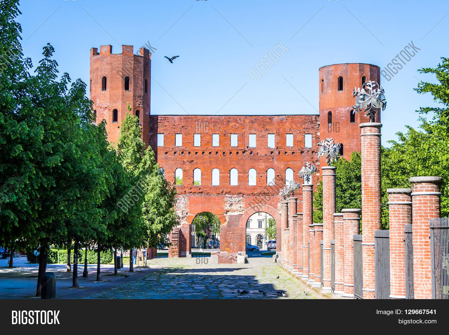 Palatine Gate ( Porta Image & Photo (Free Trial) | Bigstock