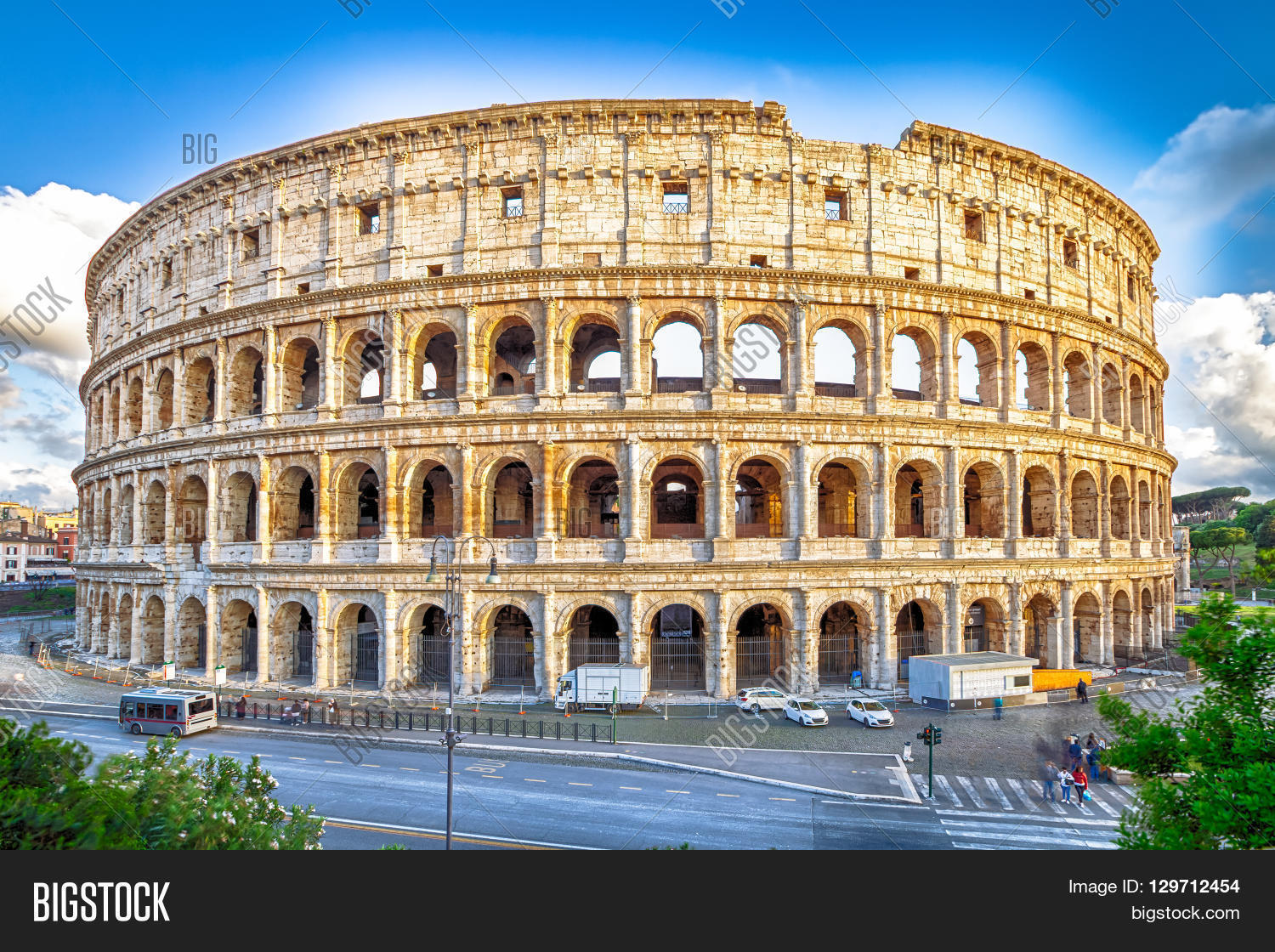 Aerial View Colosseo, Image & Photo (Free Trial) | Bigstock