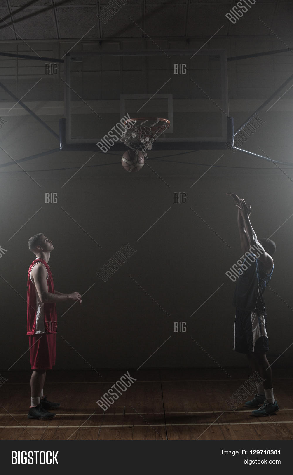 Two Basketball Player Image & Photo (Free Trial) | Bigstock