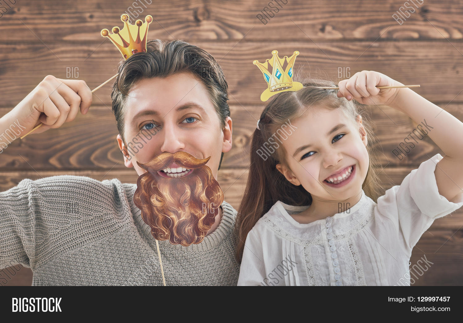 Funny Family! Father Image & Photo (Free Trial) | Bigstock