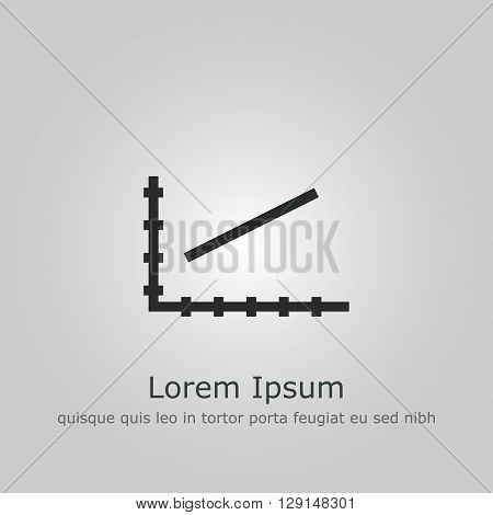 Line Chart Icon Vector & Photo (Free Trial) | Bigstock