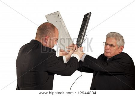 Keyboard Fight Image & Photo (Free Trial) | Bigstock