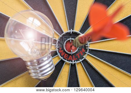 Arrow Hitting Wealth Image & Photo (Free Trial) | Bigstock