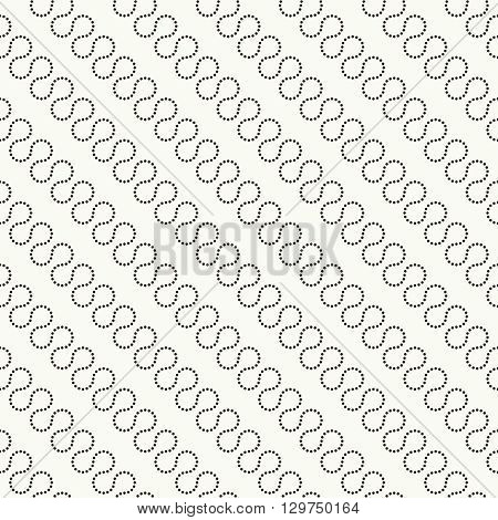 Dotted seamless pattern. Modern stylish texture. Regularly repeating geometrical pattern with ...