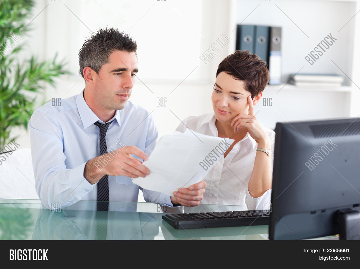 Manager His Secretary Image & Photo (Free Trial) | Bigstock
