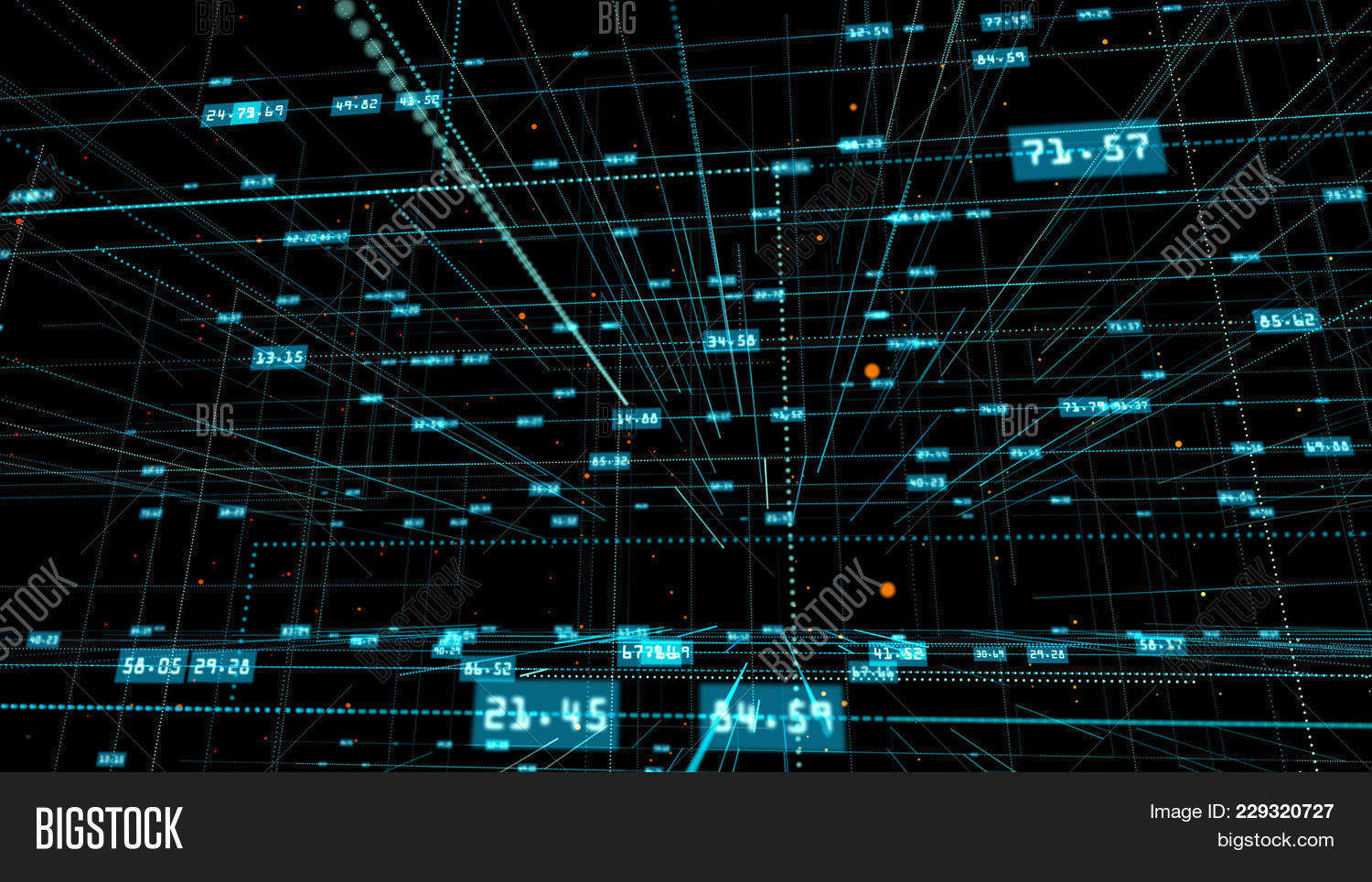 Blue Green Network Image & Photo (Free Trial) | Bigstock