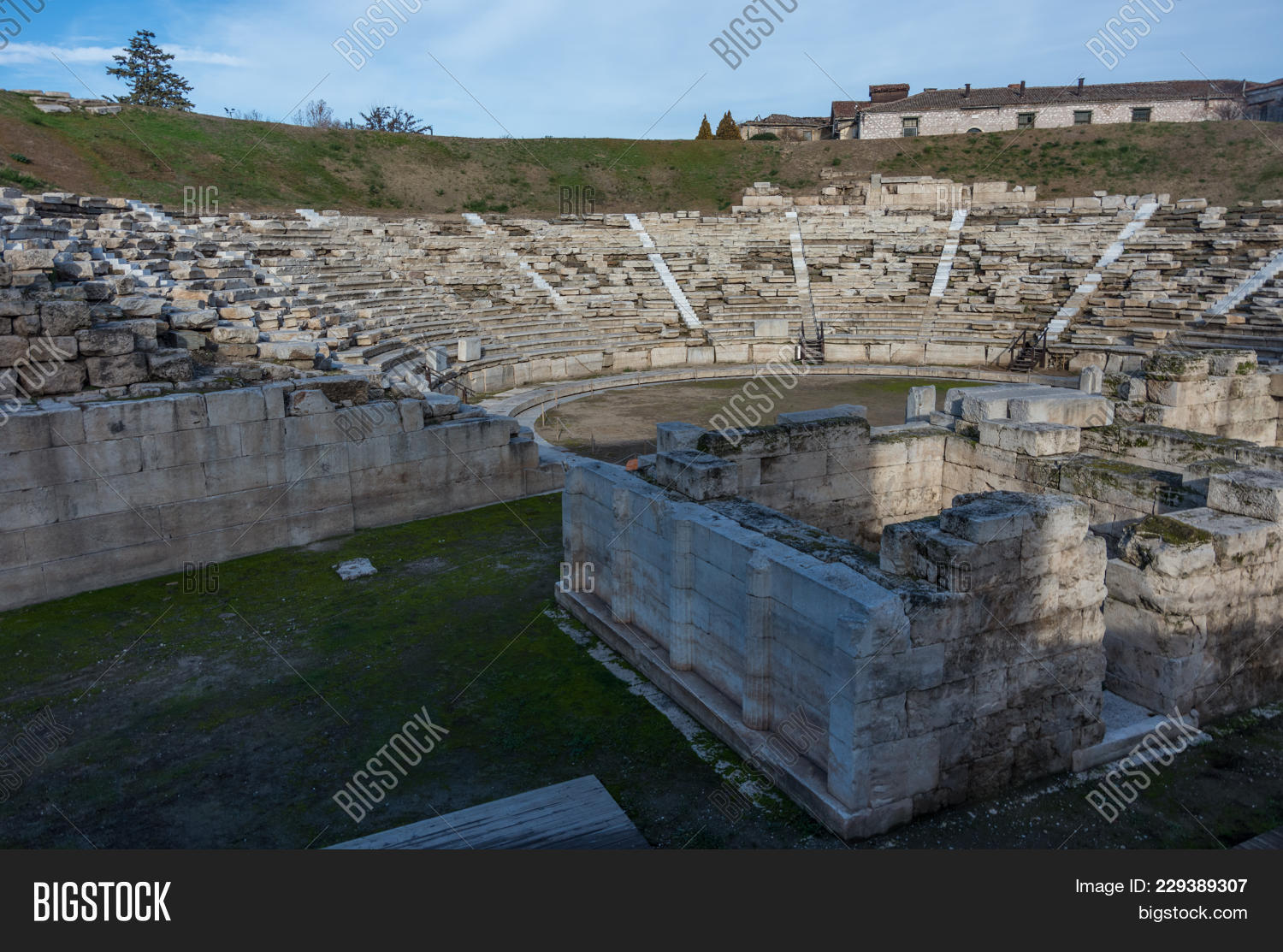 Ancient Amphitheater Image & Photo (Free Trial) | Bigstock
