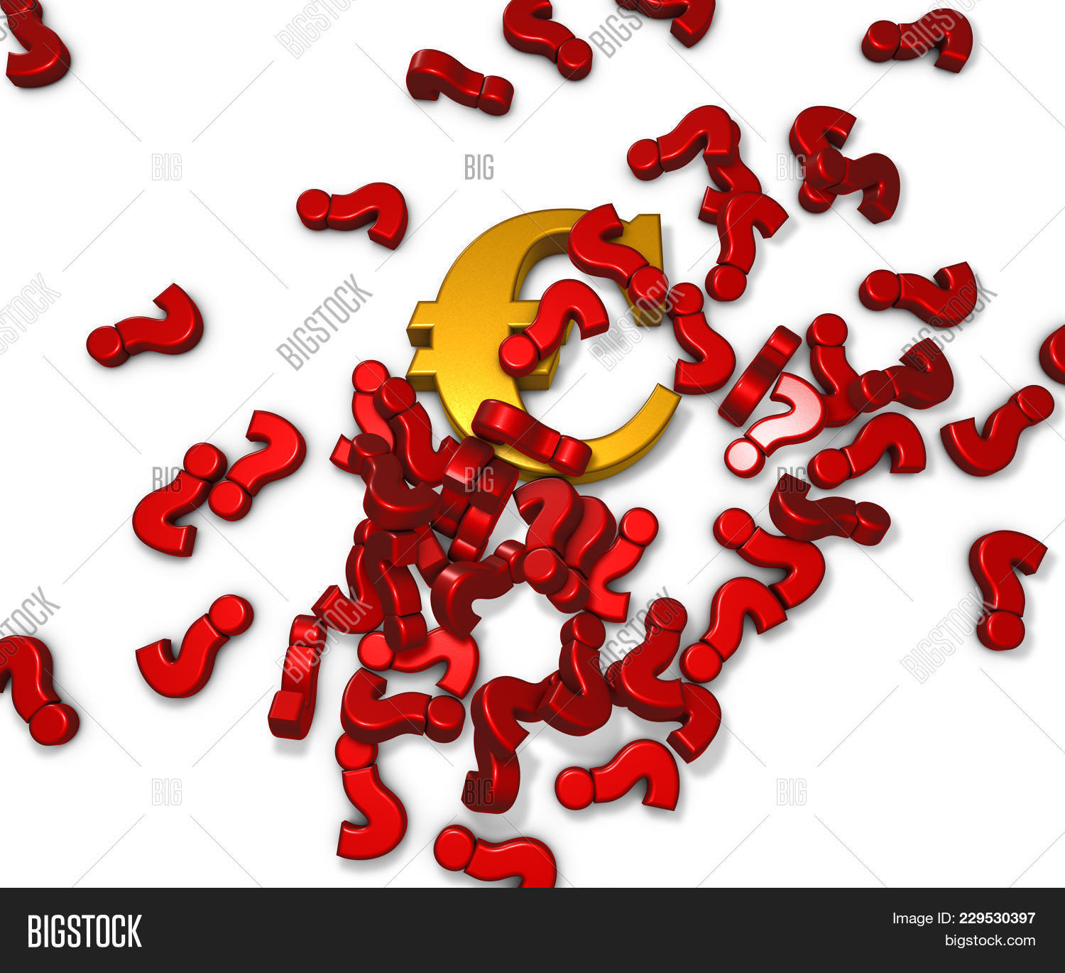 Euro Symbol Question Image & Photo (Free Trial) | Bigstock