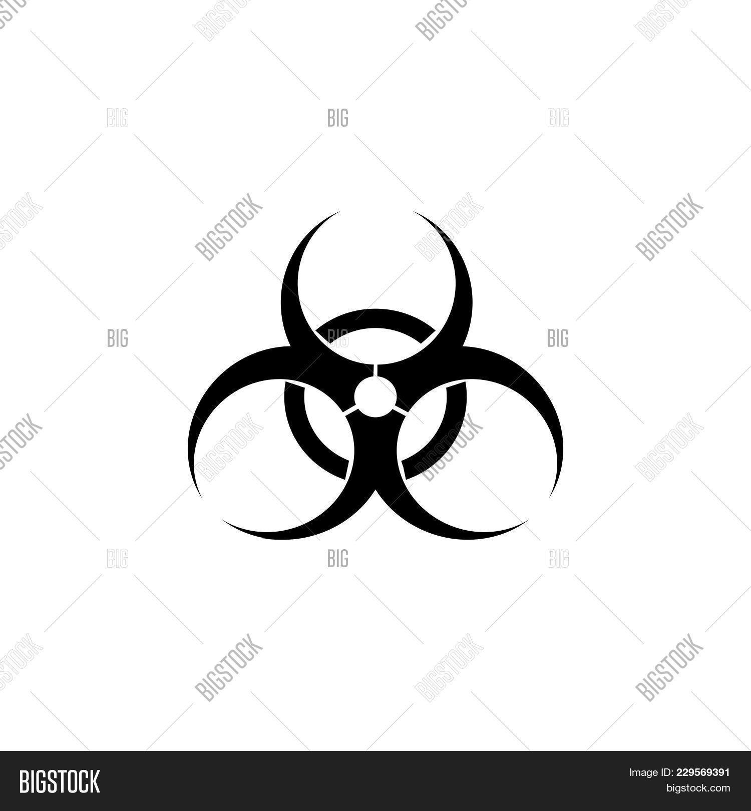Biohazard Logo Vector