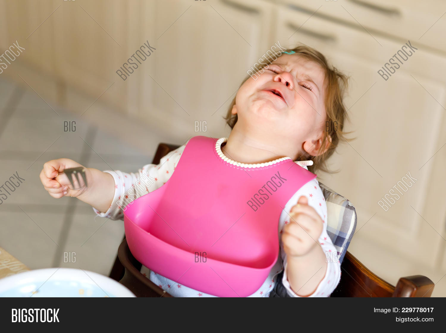 Sad Crying Baby Girl. Image & Photo (Free Trial) | Bigstock