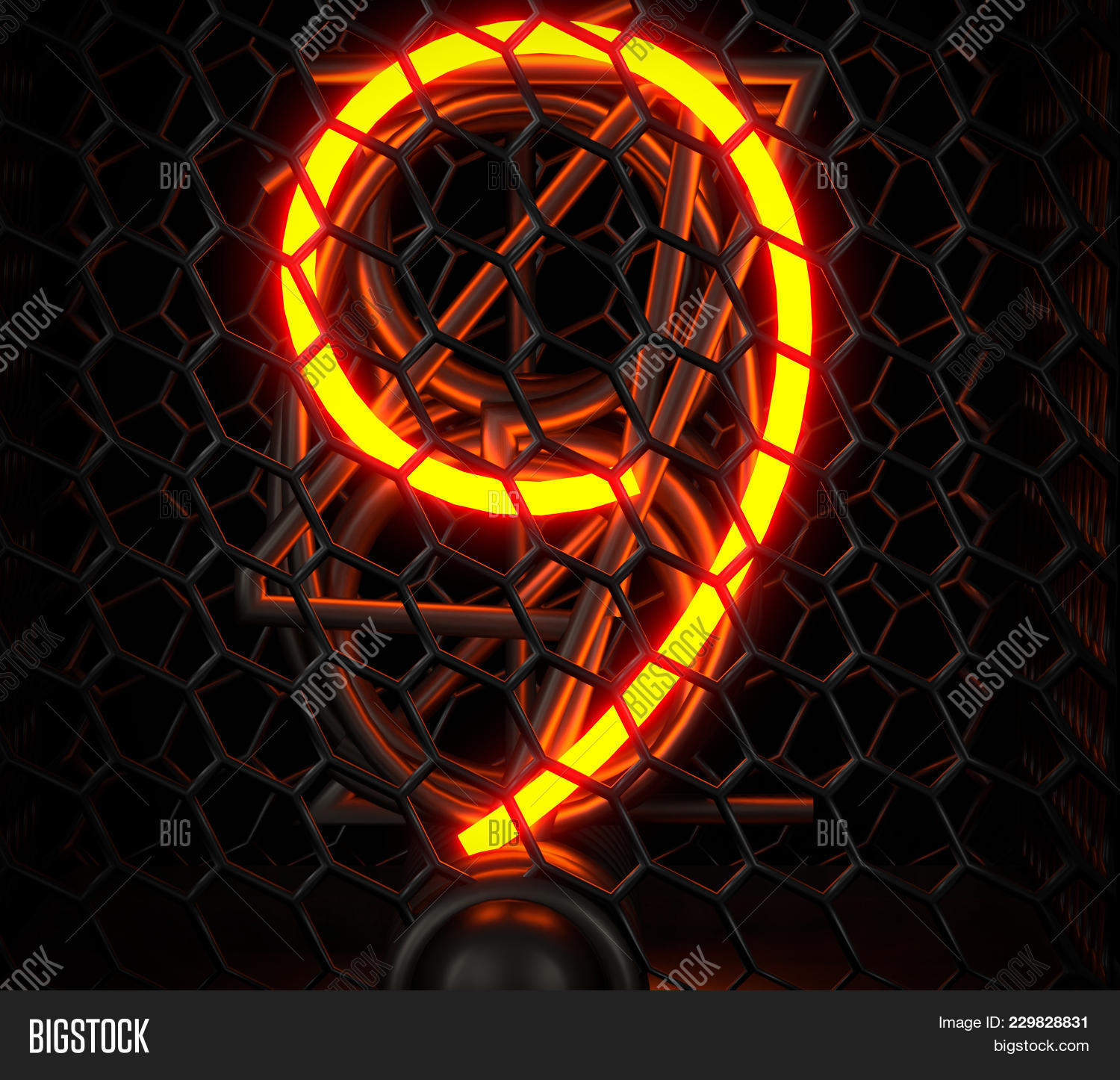Nixie Tube Indicator. Image & Photo (Free Trial) | Bigstock