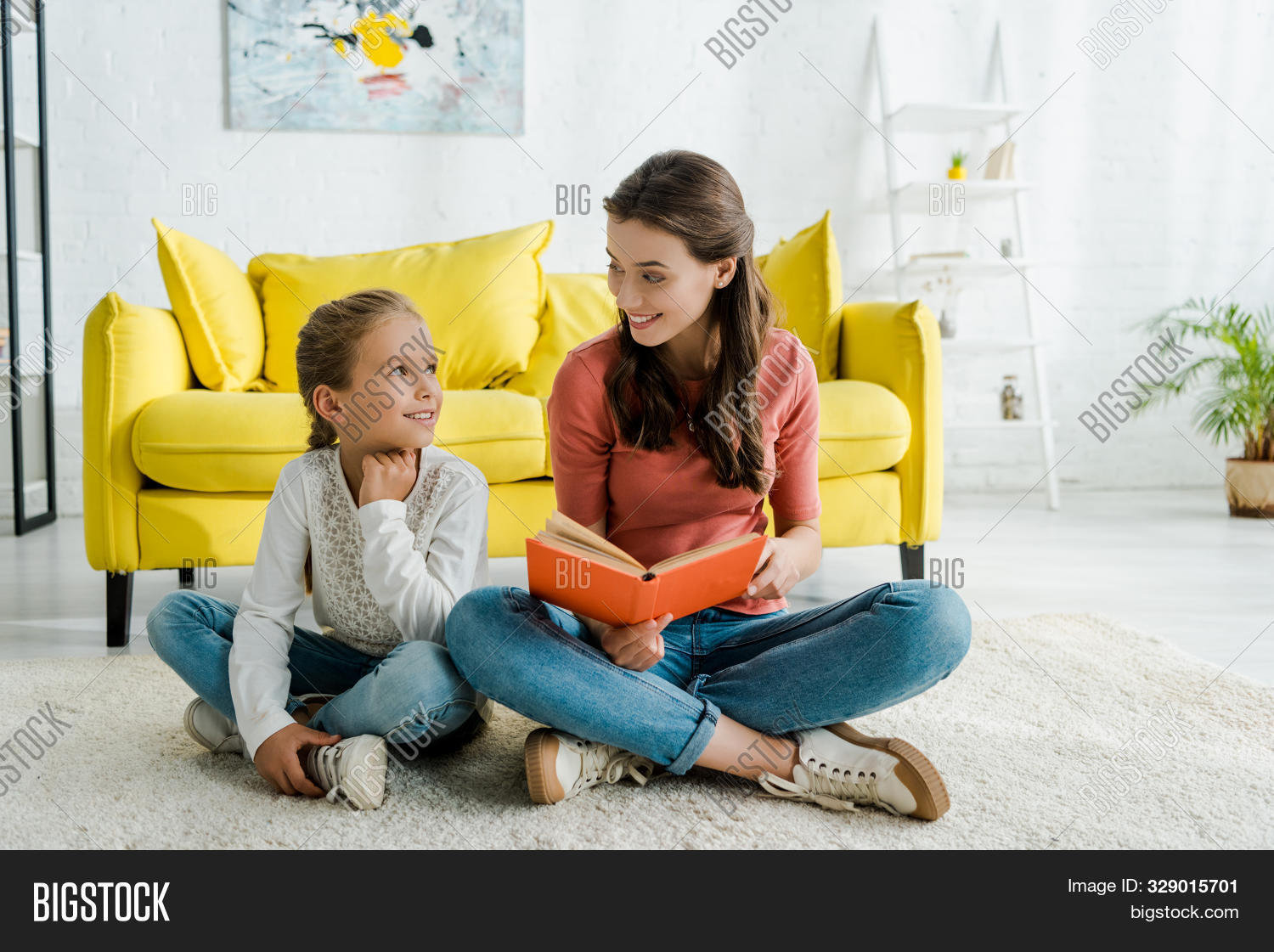 Happy Kid Sitting On Image & Photo (Free Trial) | Bigstock