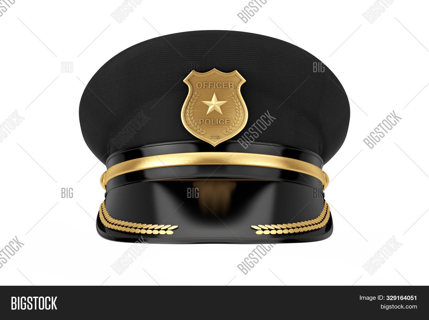 Police Officer Hat Image & Photo (Free Trial) | Bigstock